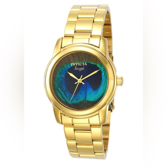Invicta | Accessories | Newinvicta Angel Collection Peacock Feather ...